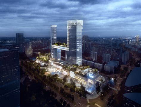 Mza提案——海口大英山新城市中心综合体项目的设计目的地门户