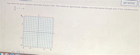 Solved Reproduce The Given Computer Generated Direction
