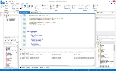 Powershell Studio 2014 Convert Functions Into A Module Sapien Blog