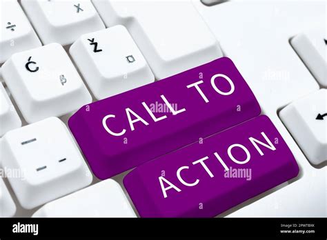 Writing Displaying Text Call To Action Business Approach Encourage Decision Move To Advance