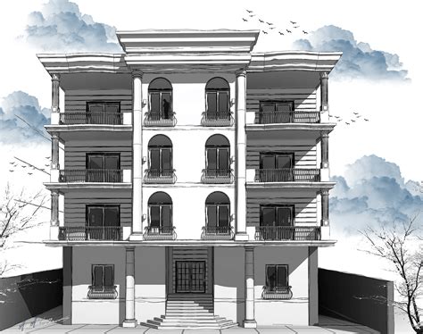 Classic Elevation On Behance