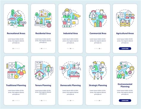 Premium Vector Types Of Cybercrime Attacks Onboarding Mobile App Screen Set
