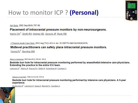 Icp Monitoring Ppt