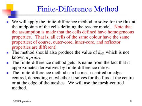 Ppt Solving The 2 Group Diffusion Equation Numerically Powerpoint Presentation Id 1279661