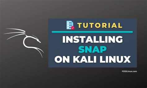 How To Install Snap On Kali Linux