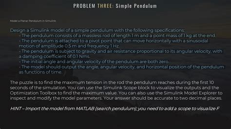 Solved Designing A Simulink Model For The Simple Chegg Com