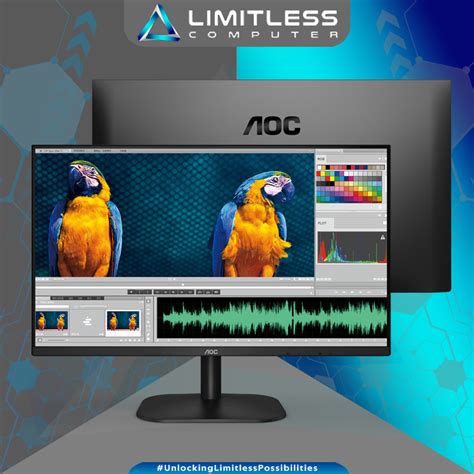 Jual AOC 24B2H2 100Hz 24 Inch FHD IPS HDMI LED Monitor Shopee Indonesia