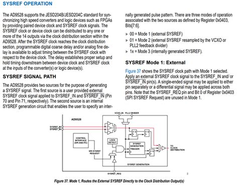 Generation Of Sysref And Devclk Qanda Design Support Adrv9026