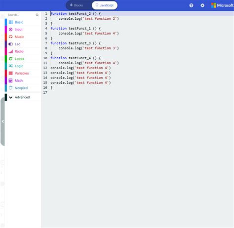 multiple functions written in javascript stack directly over each other