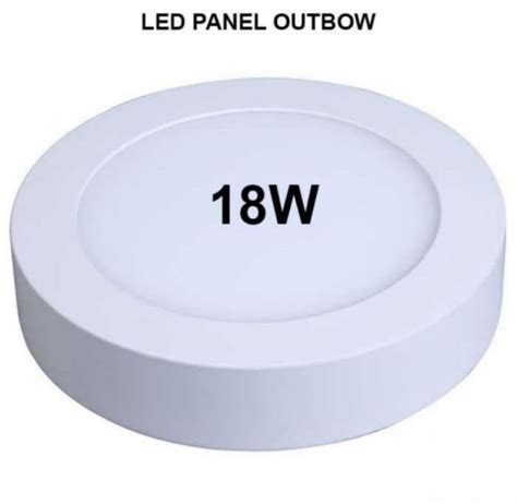 Lampu Led Panel Watt Bulat Outbow Tempel Plafon Lazada Indonesia