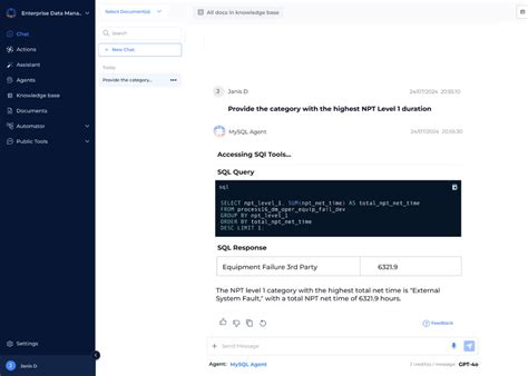 Mysql Integration With Odin Ai Empower Your Knowledge Base