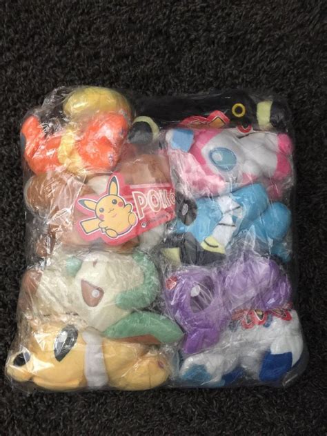 Pokemon Eevee Evolutions Plush Set Set Of 9 1917821062