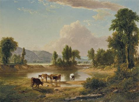 Asher B Durand Hudson River School Painter Tuttart Pittura