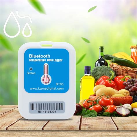 Temperature Data Logger Bluetooth For Real Time Control Real Time