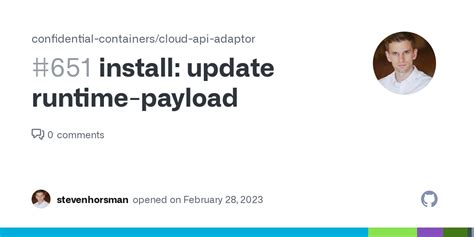 Install Update Runtime Payload · Issue 651 · Confidential Containerscloud Api Adaptor · Github