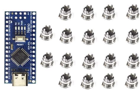 Need Help With Wiring A 5pin Metal Push Button With Led General Guidance Arduino Forum