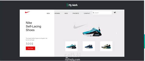 تصميم موقع الكتروني شخصي لعرض الأعمال والمهارات باستخدام التقنيات Html Css Js Jquery