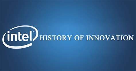 Infoclutch Intel Corporation History Of Innovation Infographic