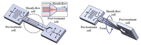 Sheath Flow Cell Microfluidic Integrated Circuits Research Laboratory