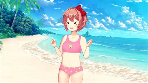 Doki Doki Literature Club Beach Humanpola