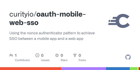 Github Curityio Oauth Mobile Web Sso Using The Nonce Authenticator