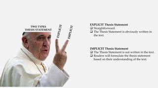 EAPP THESIS STATEMENT Pptx PPTX