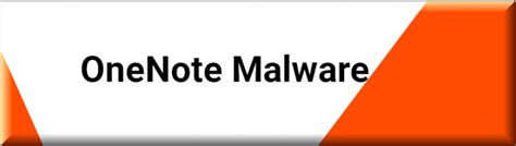 Onenote Malware Removal