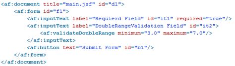 Adf Different Ways To Display Validation Messages Rsantrods Blog