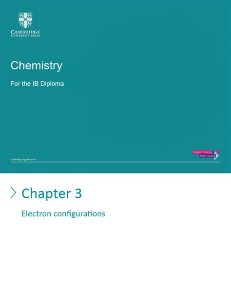 Ib Chem Tr Unit3 Powerpoint Pdf Electron Configuration Atomic Orbital