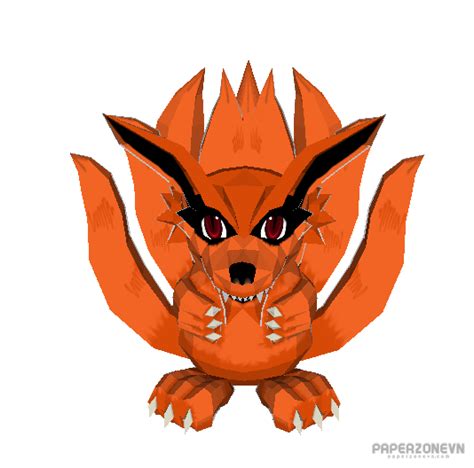 Naruto Chibi Kyubi Chibi Paperzone Vn