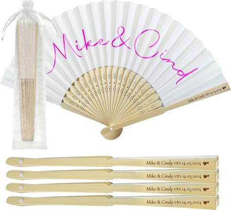 Order Personalized Wedding Fans