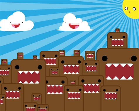 Cute Domo Wallpapers Wallpaper Cave