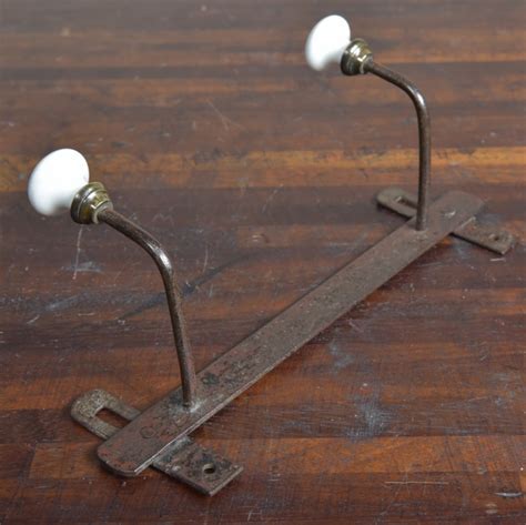 Antique And Reclaimed Listings Iron And Porcelain Coat Robe Hooks