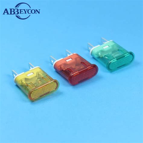 Abbeycon XCD Square Red Green Neon Indicator Ligh Grandado