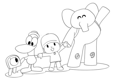 46 Pocoyo Para Colorear Descargar E Imprimir Gratis En 2025 Pocoyo