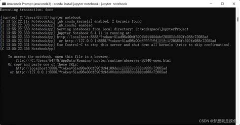 Windows使用anaconda安装jupyter Notebook以及简单使用 Csdn博客