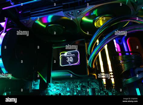 Case Mod Concept With Cpu Liquid Cooling System Motherboard Case Led