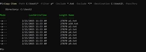 so kopieren sie dateien in powershell vom quell zum zielordner