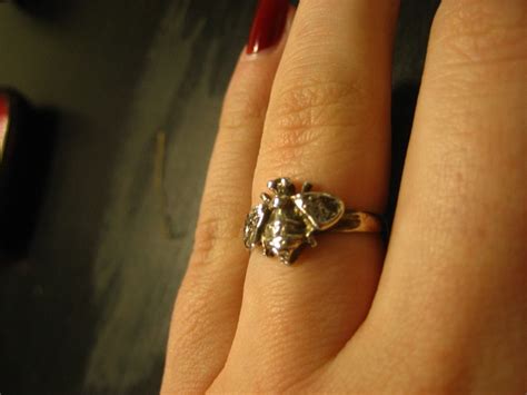 Cute Bee Ring Etsy Bee Ring Cute Bee Rings