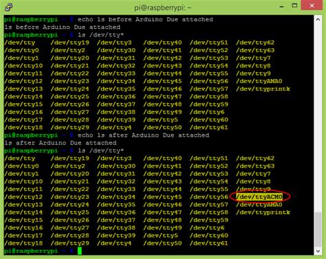 Hello Raspberry Pi Arduino Recognized As Ttyacmx In Raspberry Pi