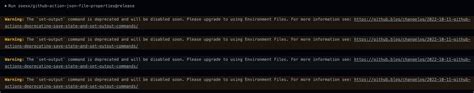 Set Output · Issue 4 · Zoexxgithub Action Json File Properties · Github