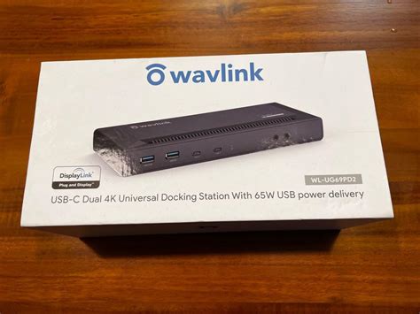 Wavlink Usb C Dual K Docking Station With Power Delivery Computers Tech Parts Accessories