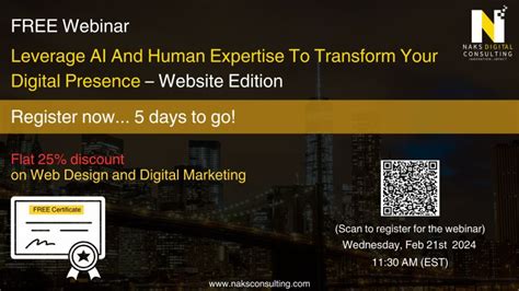 Naks Digital Consulting On Linkedin Webinar Registernow Ai Revolution