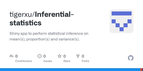 github tigerxu inferential statistics shiny app to perform