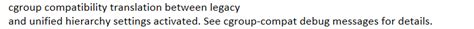 don t create sys fs cgroup systemd if sys fs cgroup unified exists