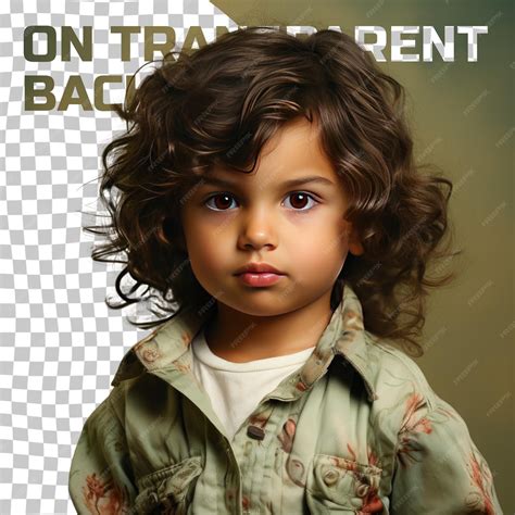 Premium Psd Indignant Native American Boy Wavy Hair Sewing Attire