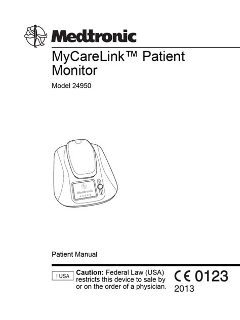 Mycarelink Patient Manual 24950 Pdf Federal Communications Commission Electromagnetic