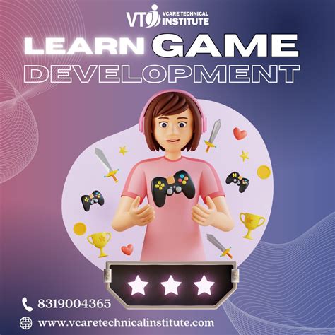 learn game development start programming today 🚀 join our institute now vcare technical
