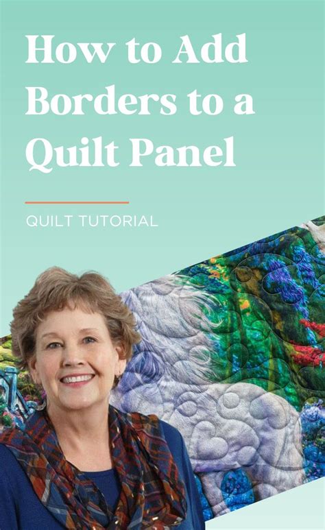 How To Add Borders To A Quilt Panel At Catherine Dorsey Blog