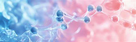 Abstract Molecular Structure With Bokeh Background Stock Image Image Of Chemical Chemistry